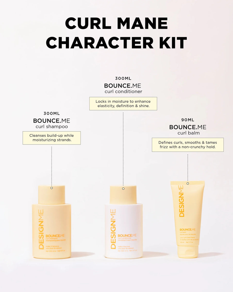 DESIGNME BOUNCE ME CURL MANE GIFT SET - Beauty Supply Outlet