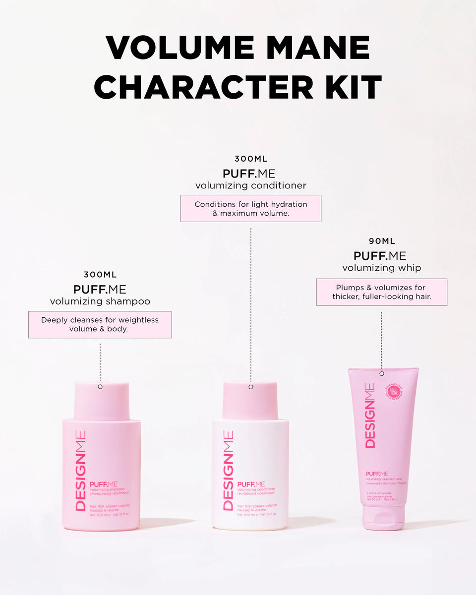 DESIGNME PUFF ME VOLUME MANE GIFT SET - Beauty Supply Outlet