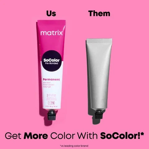 Matrix SoColor Pre-Bonded Natural Black 1N Permanent Hair Color ...