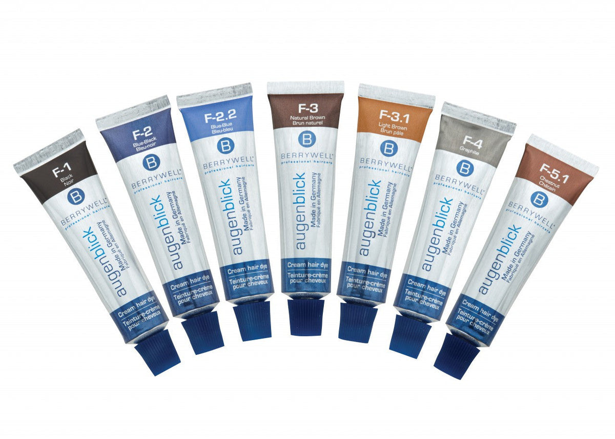 BERRYWELL Augenblick Eyebrow and Eyelash Permanent Cream Black F-1 Col ...