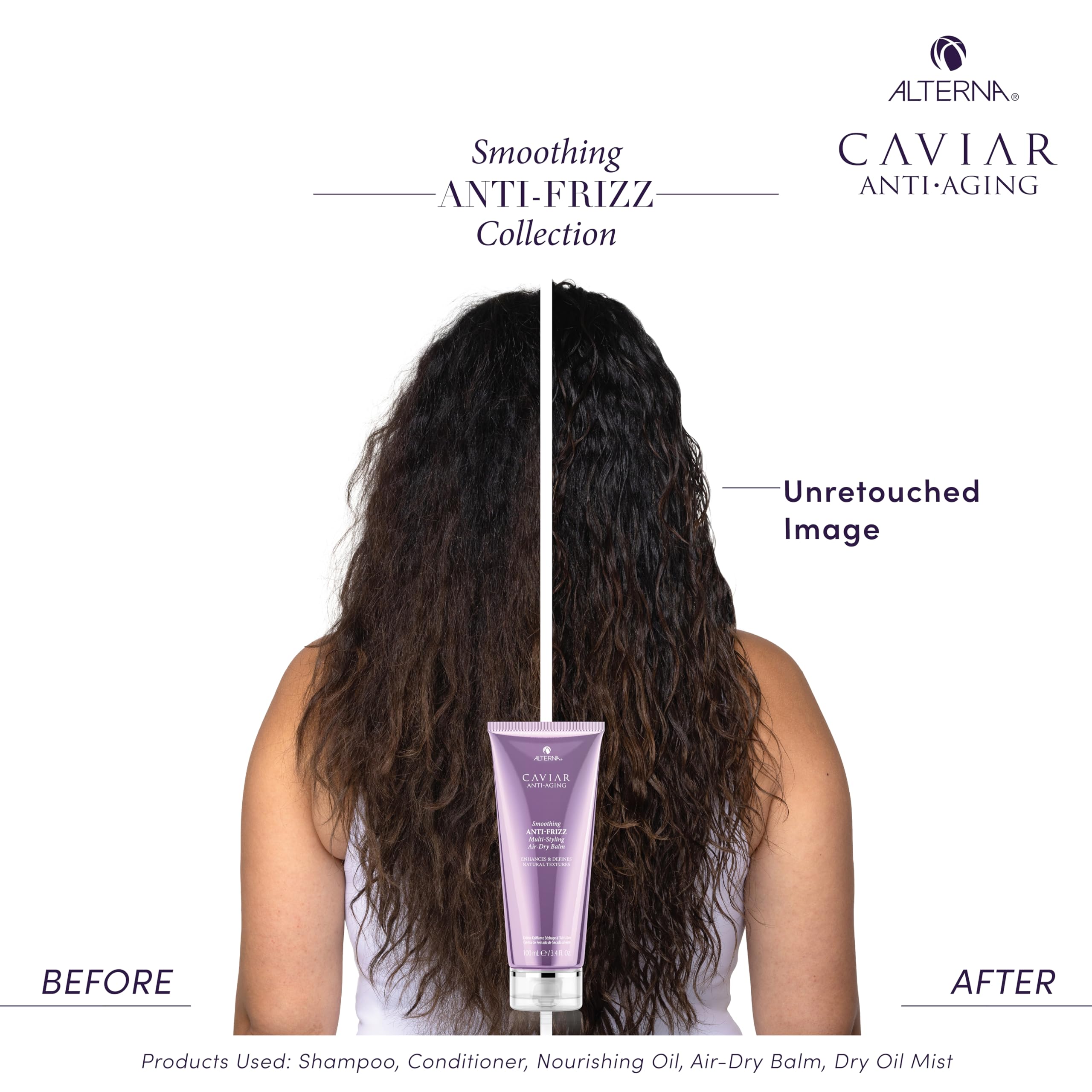 Alterna Caviar Smoothing Anti-Frizz Multi-Styling Air-Dry Balm 100ml ...
